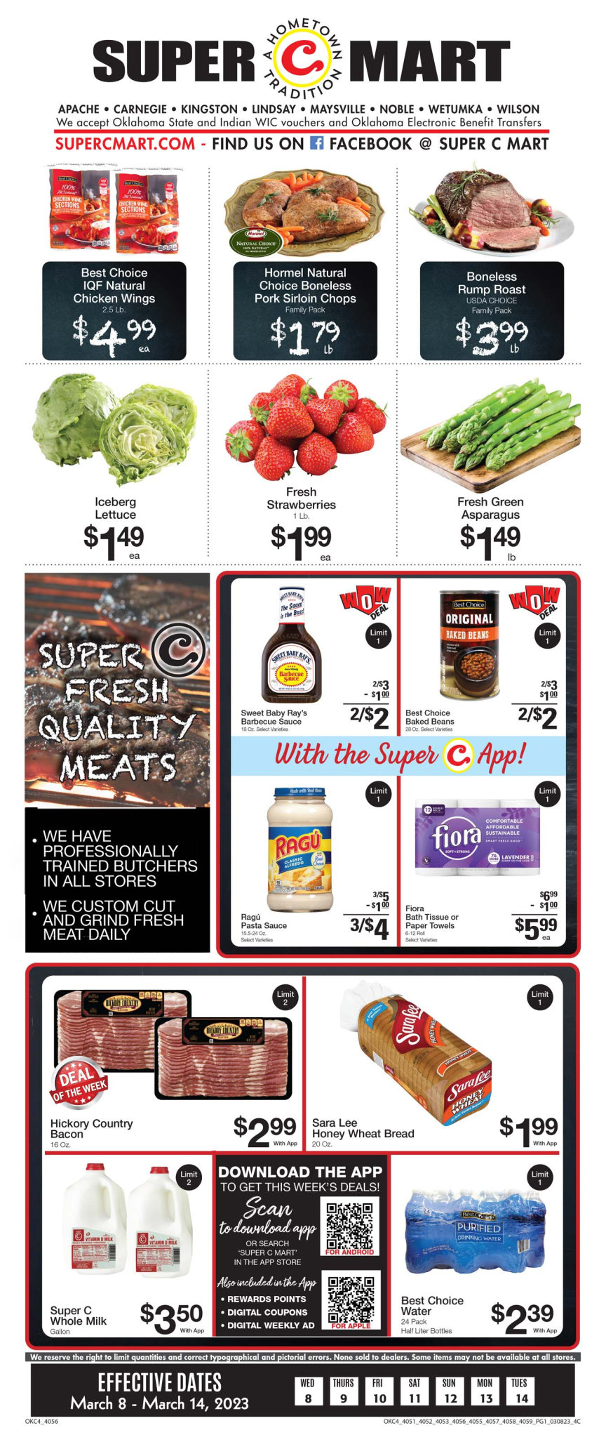 Spring into savings at your local Super C Mart – Shopper News Note