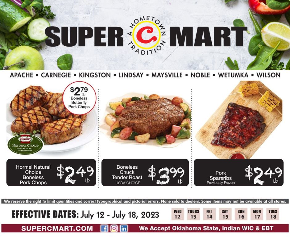 Super Savings at Super C Mart – Shopper News Note