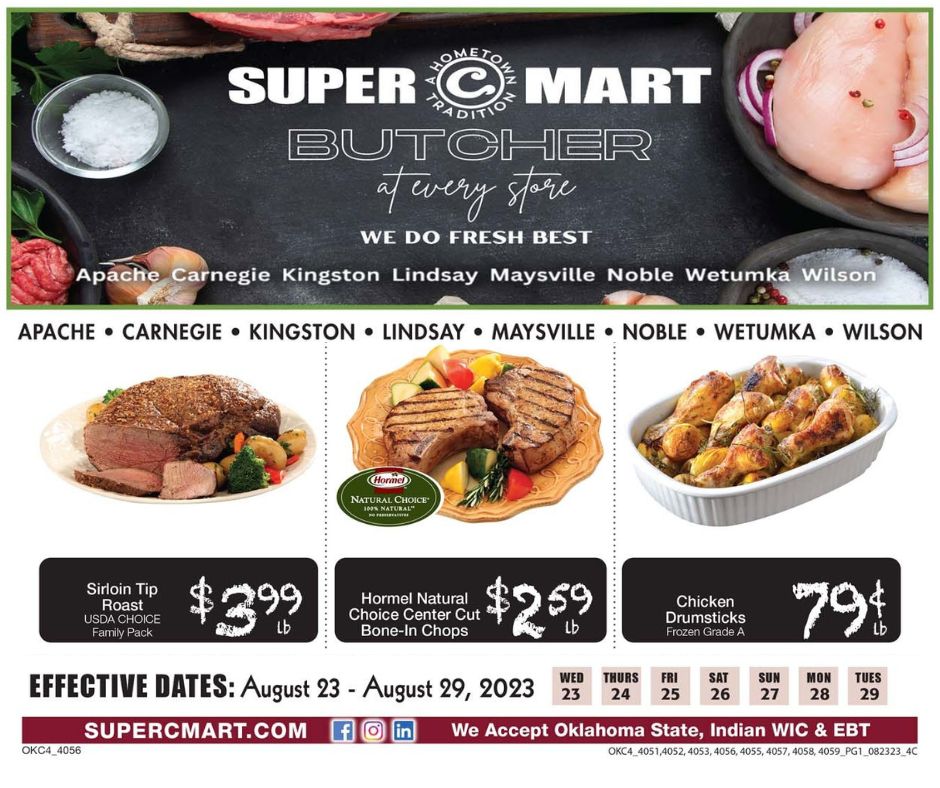 Super Savings at Super-C-Mart – Shopper News Note