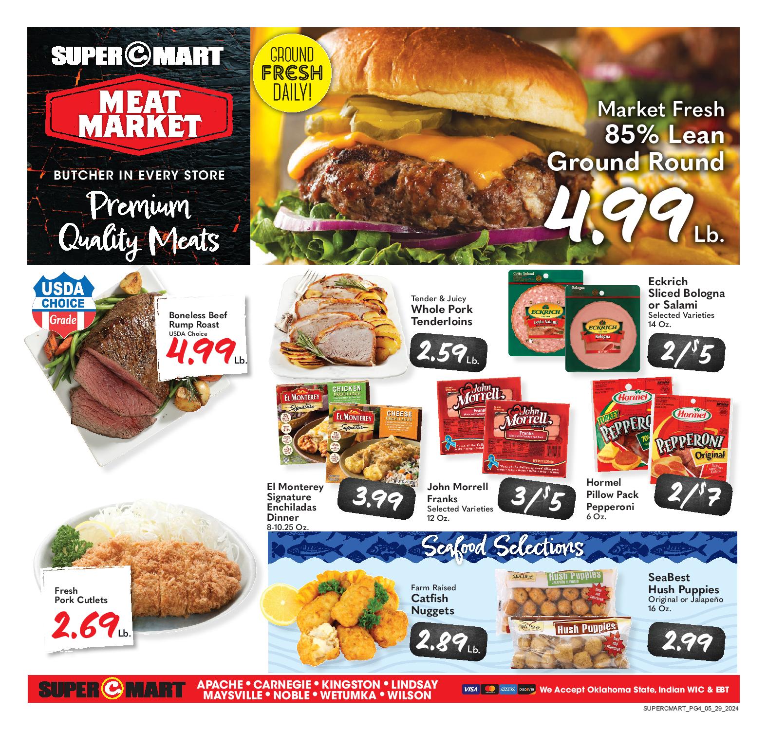 Fresh Food, Fresh Deals at your hometown Super C Mart – Shopper News Note
