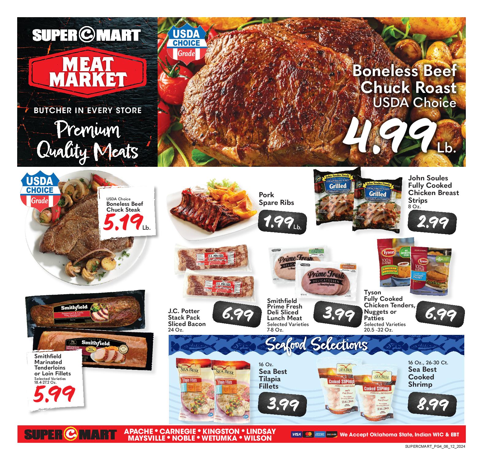 Fresh Food, Fresher Deals at your hometown Super C Mart – Shopper News Note