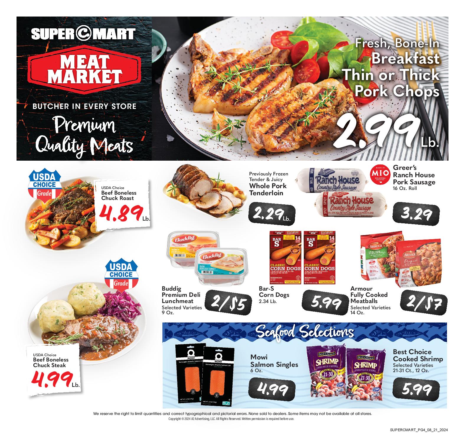 Your hometown Super C Mart, Oklahoma local since 1977 – Shopper News Note